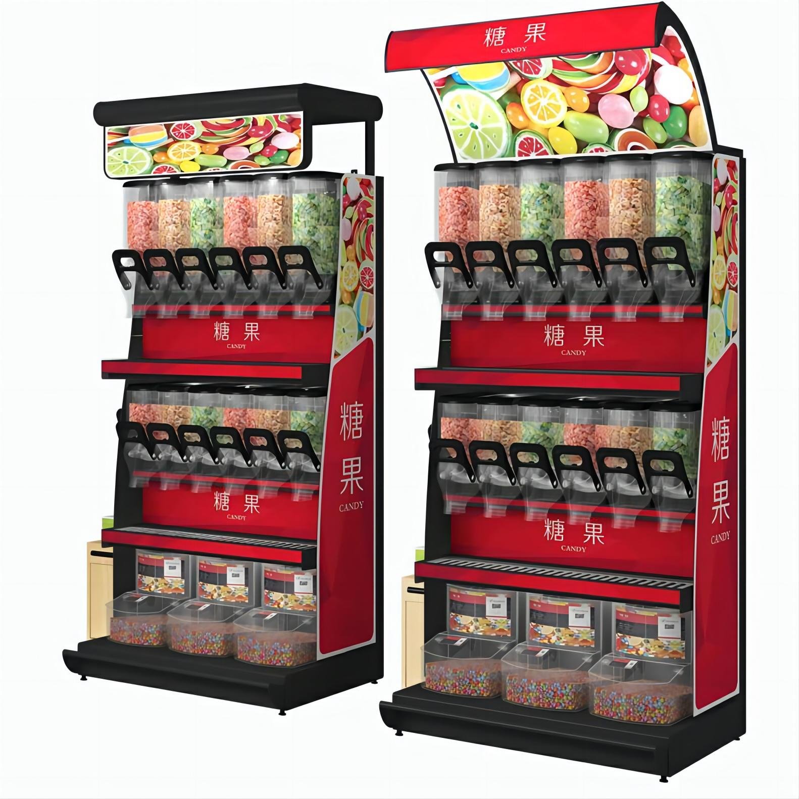 Candy Display Stand Components and Supermarket Shelves - jinguanshelf.com