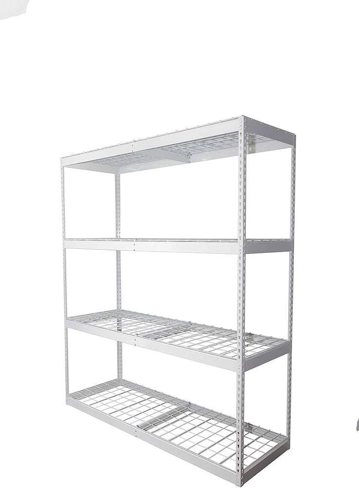 Commercial Heavy Duty Vertical Warehouse Racking Shelf Industrial Light ...