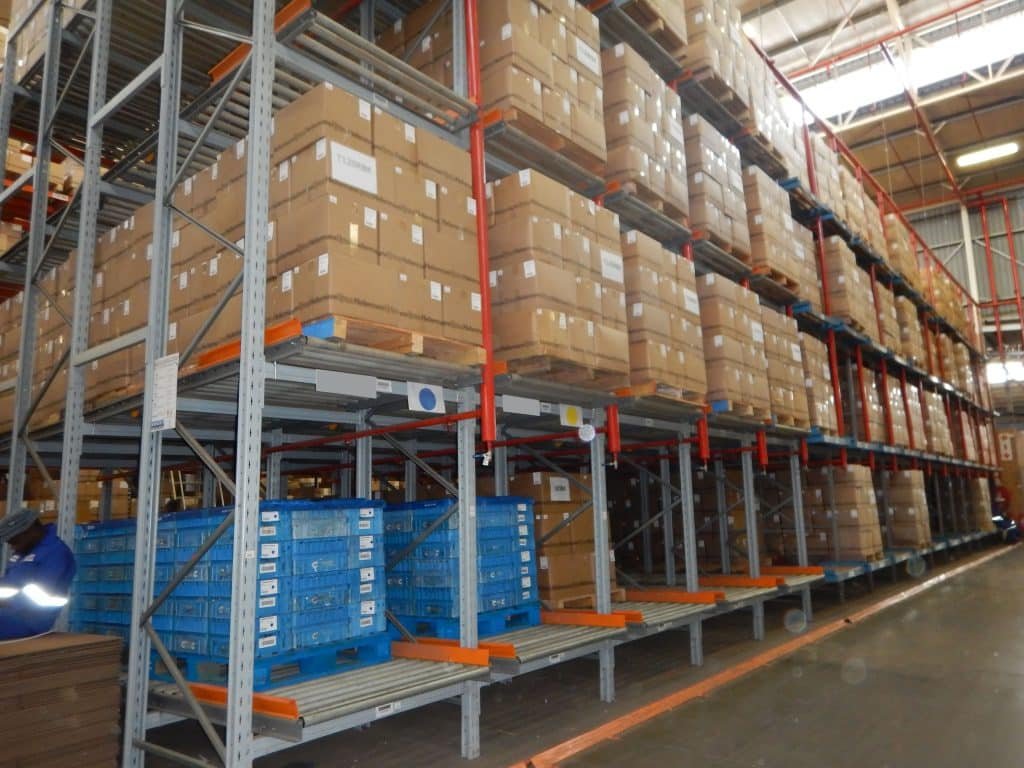 Carton Live / Flow Racking - jinguanshelf.com